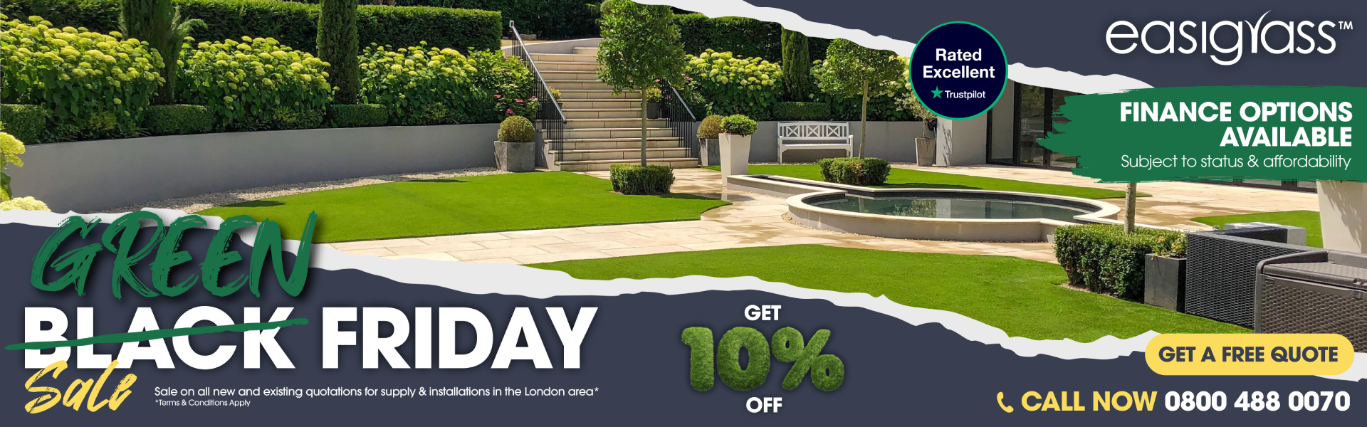 Artificial Grass Supply & Installation London UK